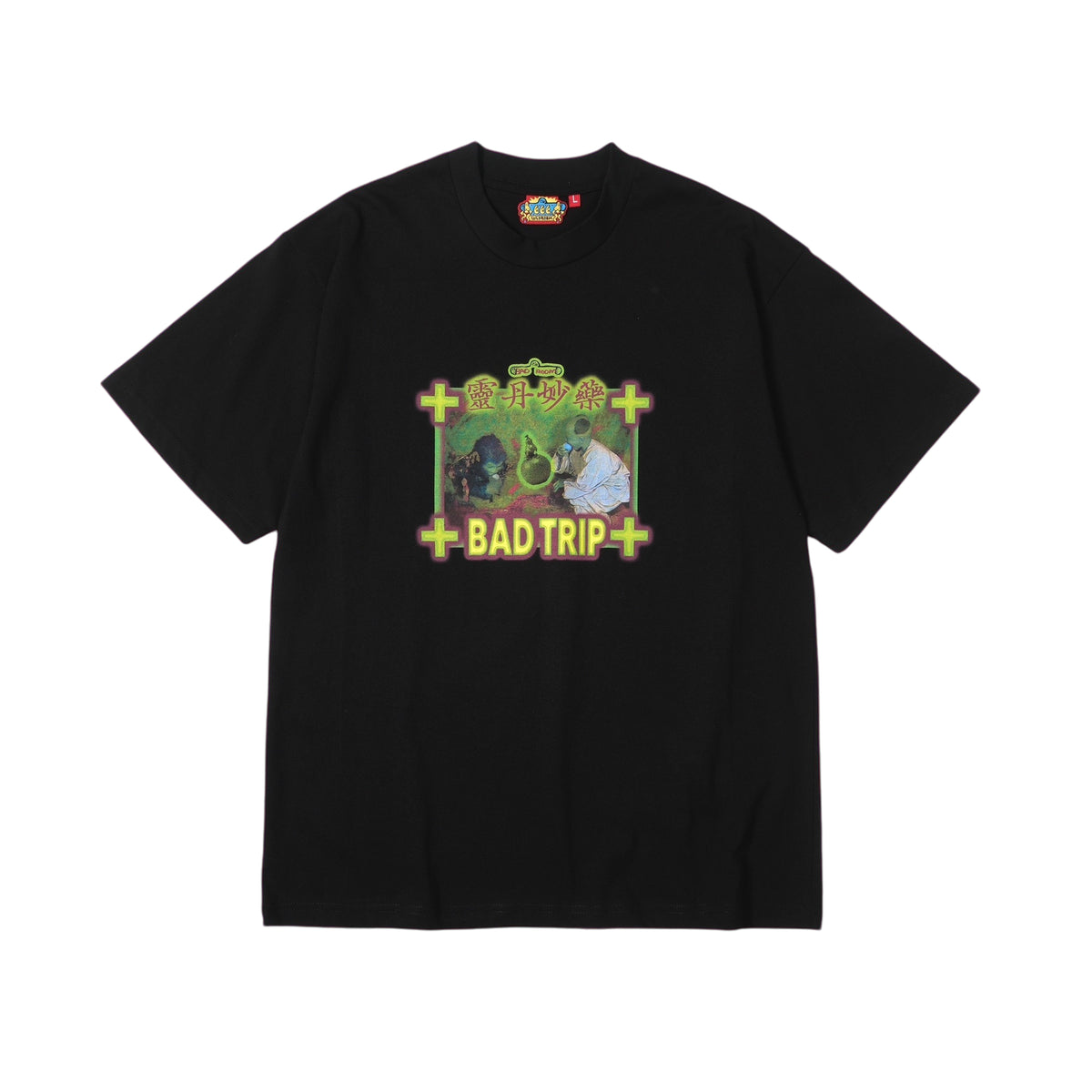 Bad trip tee - black – UNFOUND PROJECTS