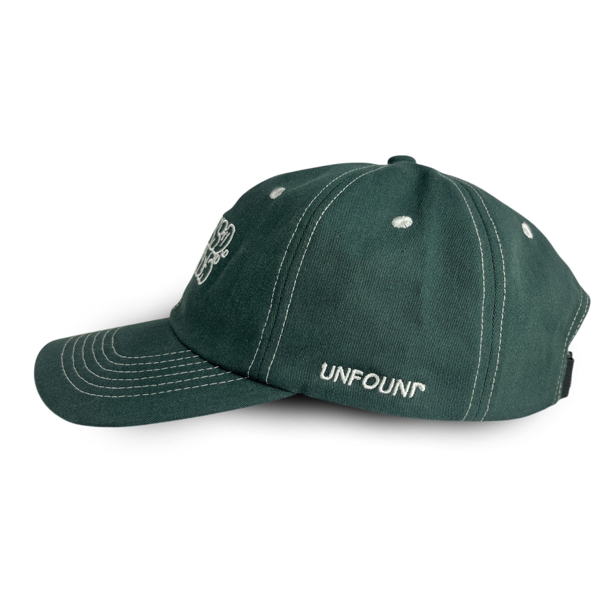 Throw up cap - green – UNFOUND PROJECTS