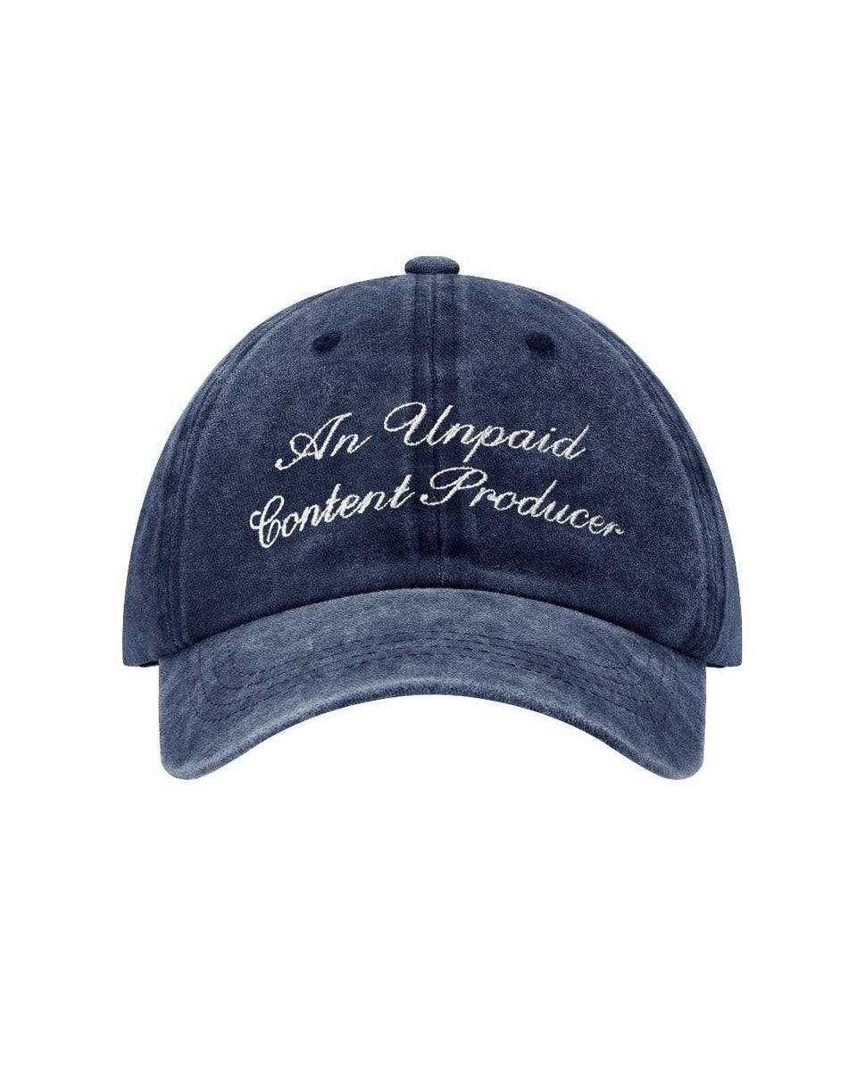 Unpaid content producer Cap - Deep Blue – UNFOUND PROJECTS