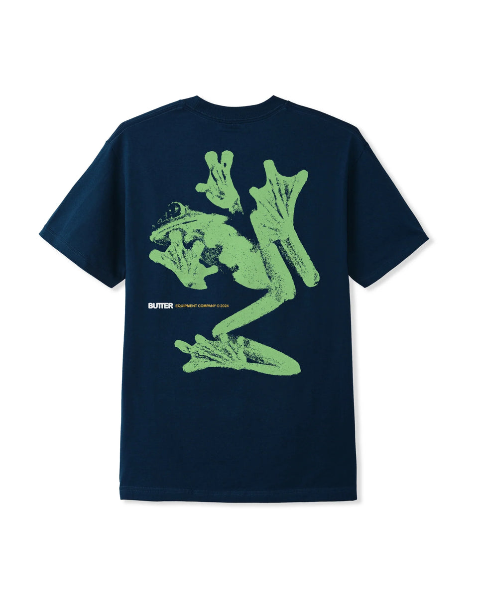 Amphibian Tee - Navy – UNFOUND PROJECTS