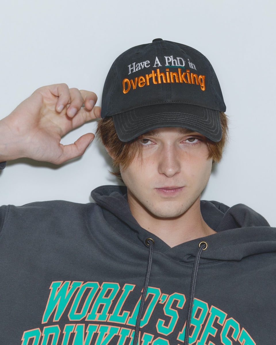 Overthinking Cap® / Black – UNFOUND PROJECTS