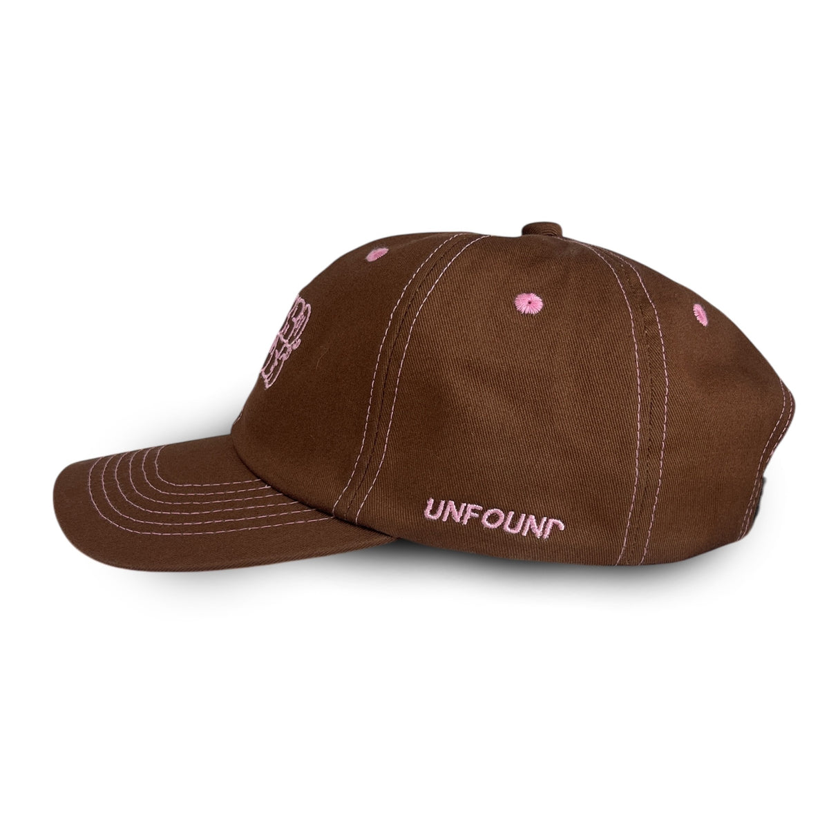 Throw up cap - brown – UNFOUND PROJECTS