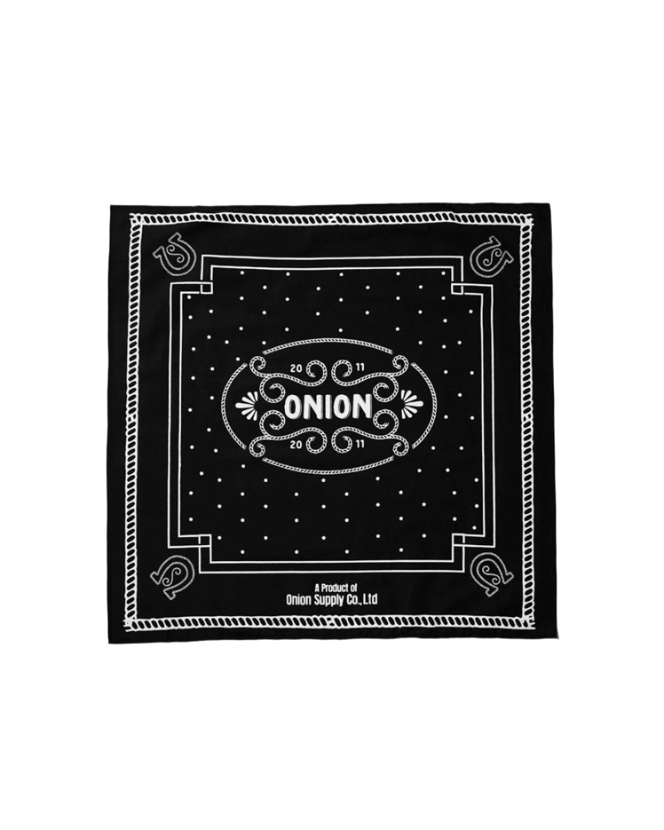 Horseshoes Bandana - Black – UNFOUND PROJECTS