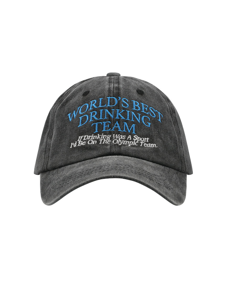 World's Best Drinking Team Cap® / Black – UNFOUND PROJECTS