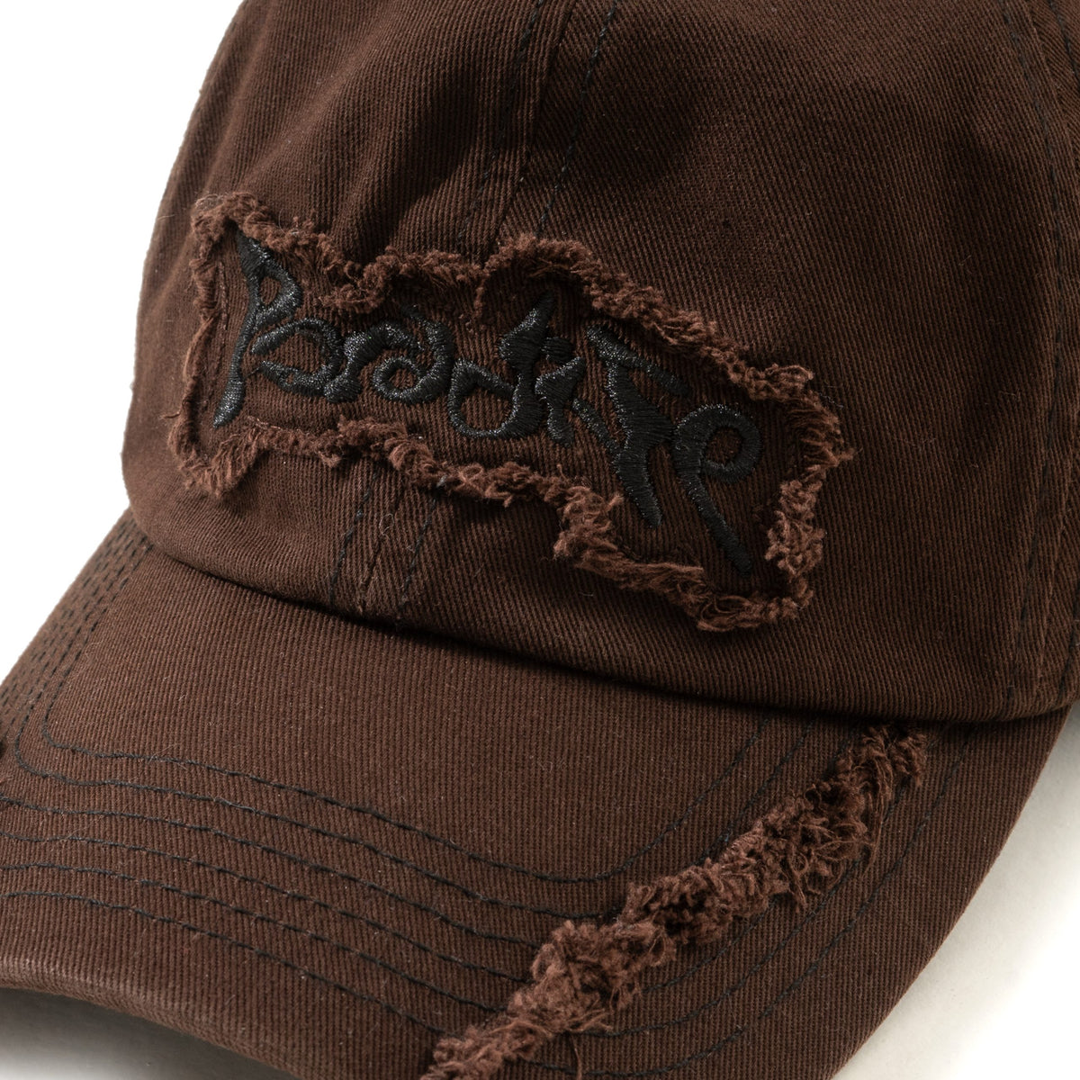 Paradise Logo Cap – Dark Brown – UNFOUND PROJECTS