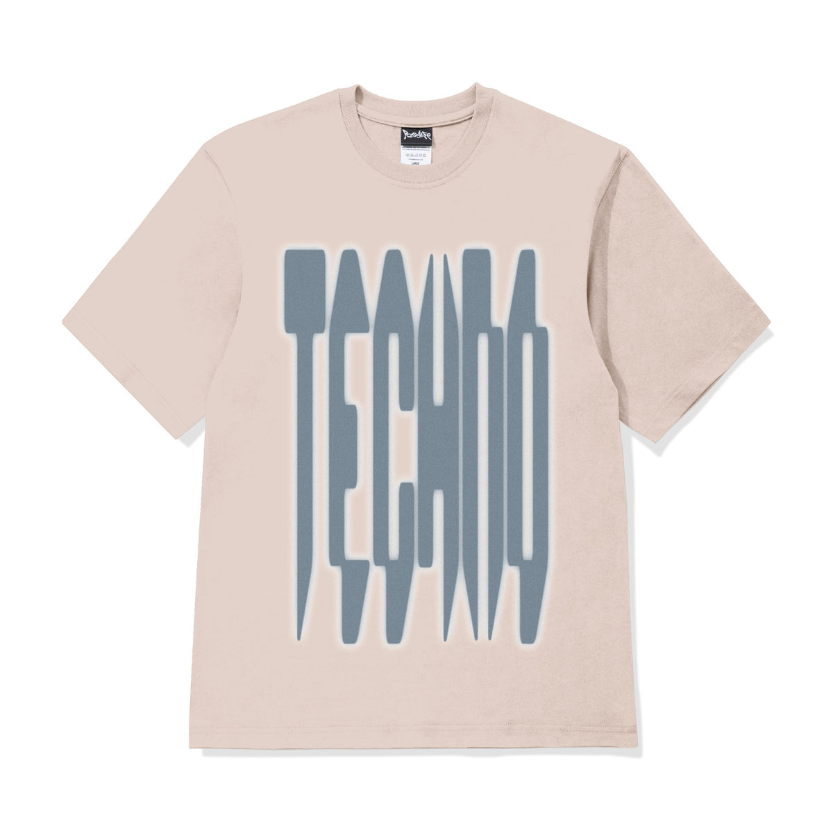 Techno Tee – Sand – UNFOUND PROJECTS