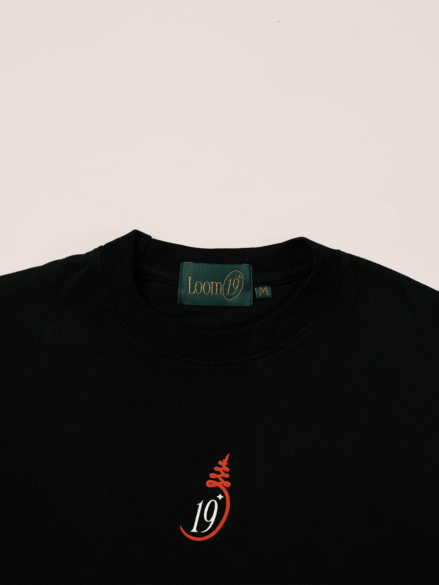 Yan-Tech tee - black – UNFOUND PROJECTS