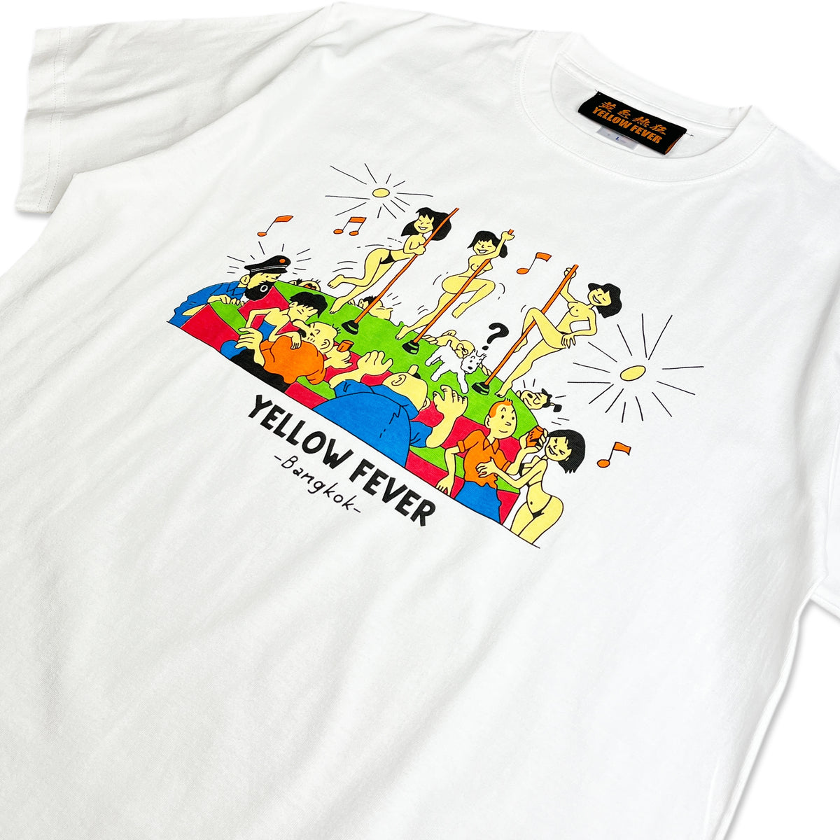 Bangkok Souvenir tee - white – UNFOUND PROJECTS