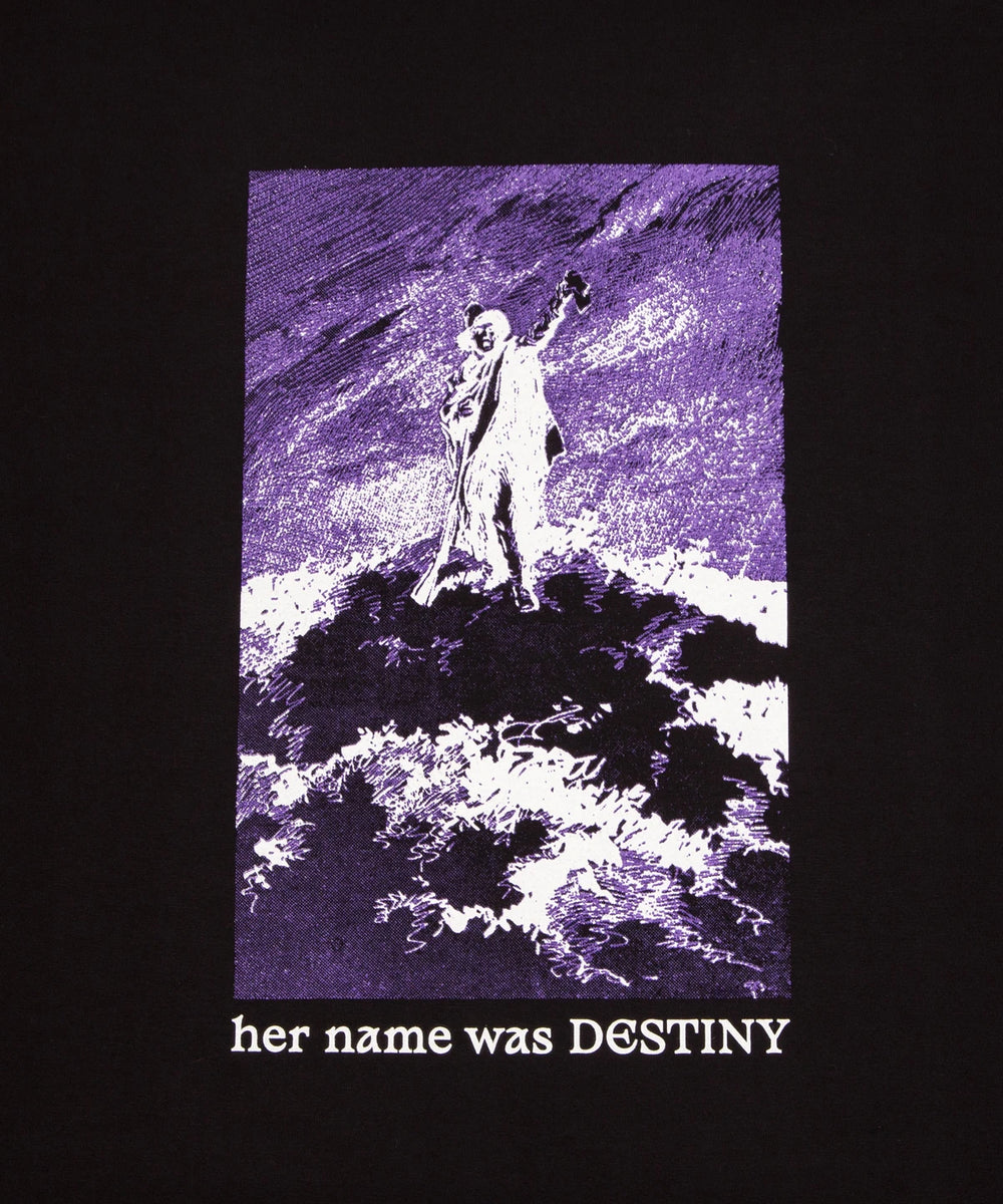 DESTINY TEE BLACK – UNFOUND PROJECTS