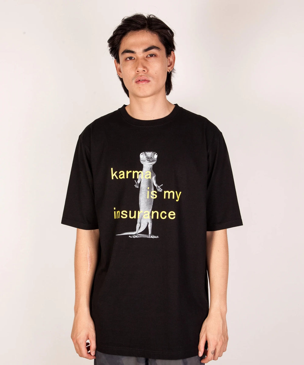 KARMA TEE BLACK – UNFOUND PROJECTS