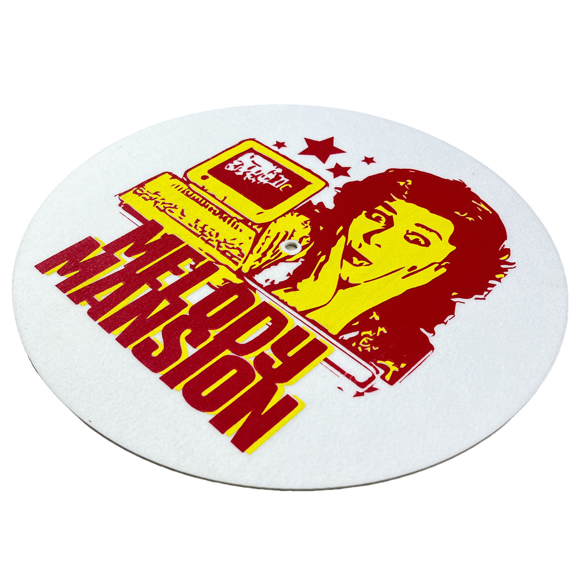 Melody Mansion slipmat (white) – UNFOUND PROJECTS
