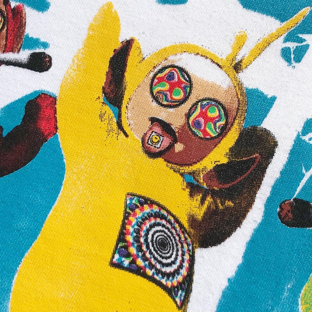 Teledruggies Tee, White – UNFOUND PROJECTS