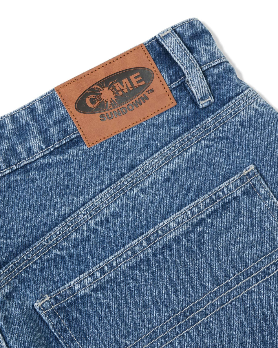 Lock Jeans - washed blue – UNFOUND PROJECTS
