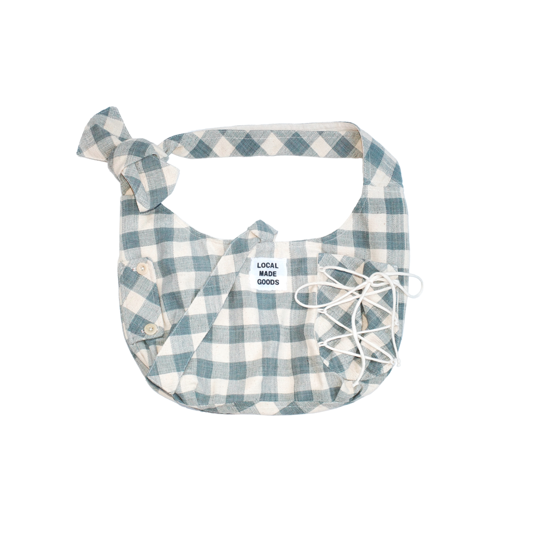 LMG Plaid Series - Butterscotch Bag (grey) – UNFOUND PROJECTS