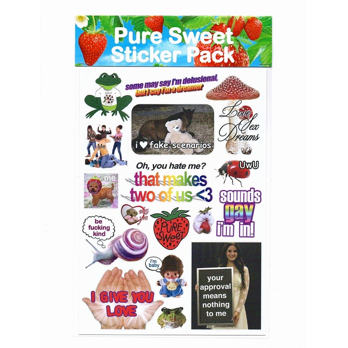 Pure Sweet Sticker Pack (02) – UNFOUND PROJECTS