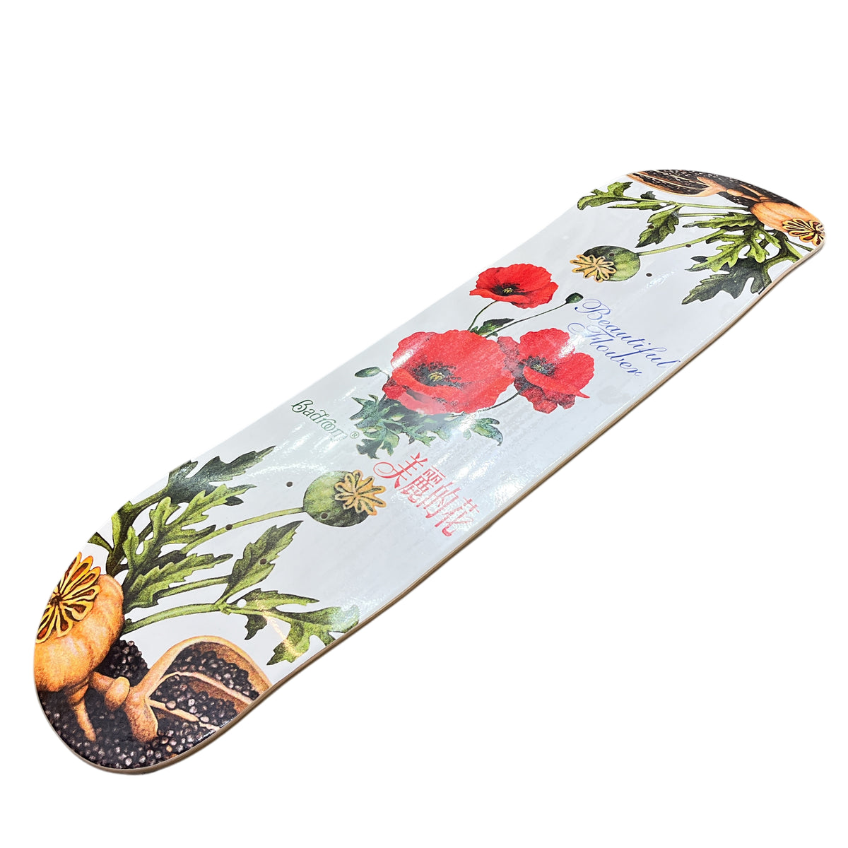 Beautiful flower skate deck – UNFOUND PROJECTS