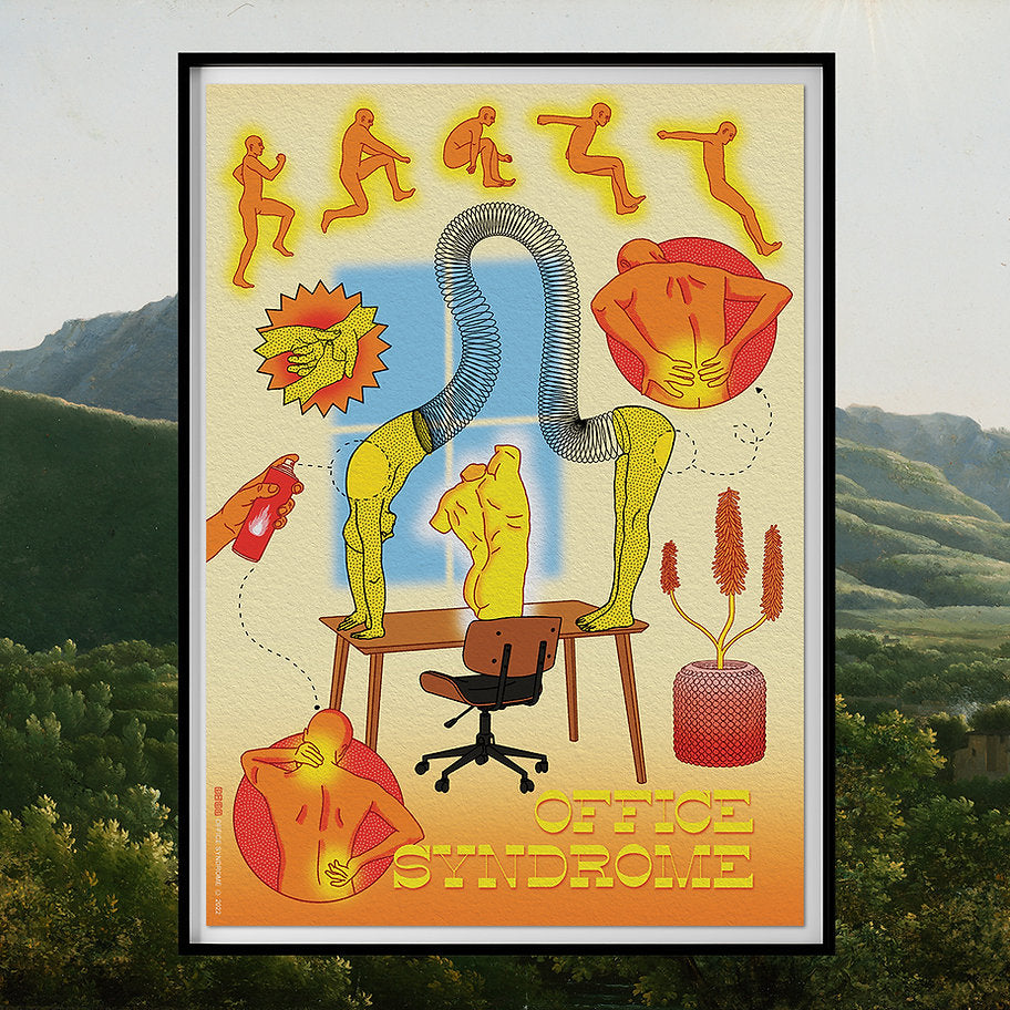 Digital print A2 - Office Syndrome – UNFOUND PROJECTS