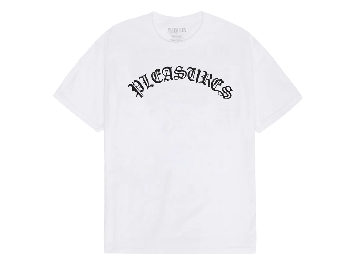Old E Logo Tee - White – UNFOUND PROJECTS