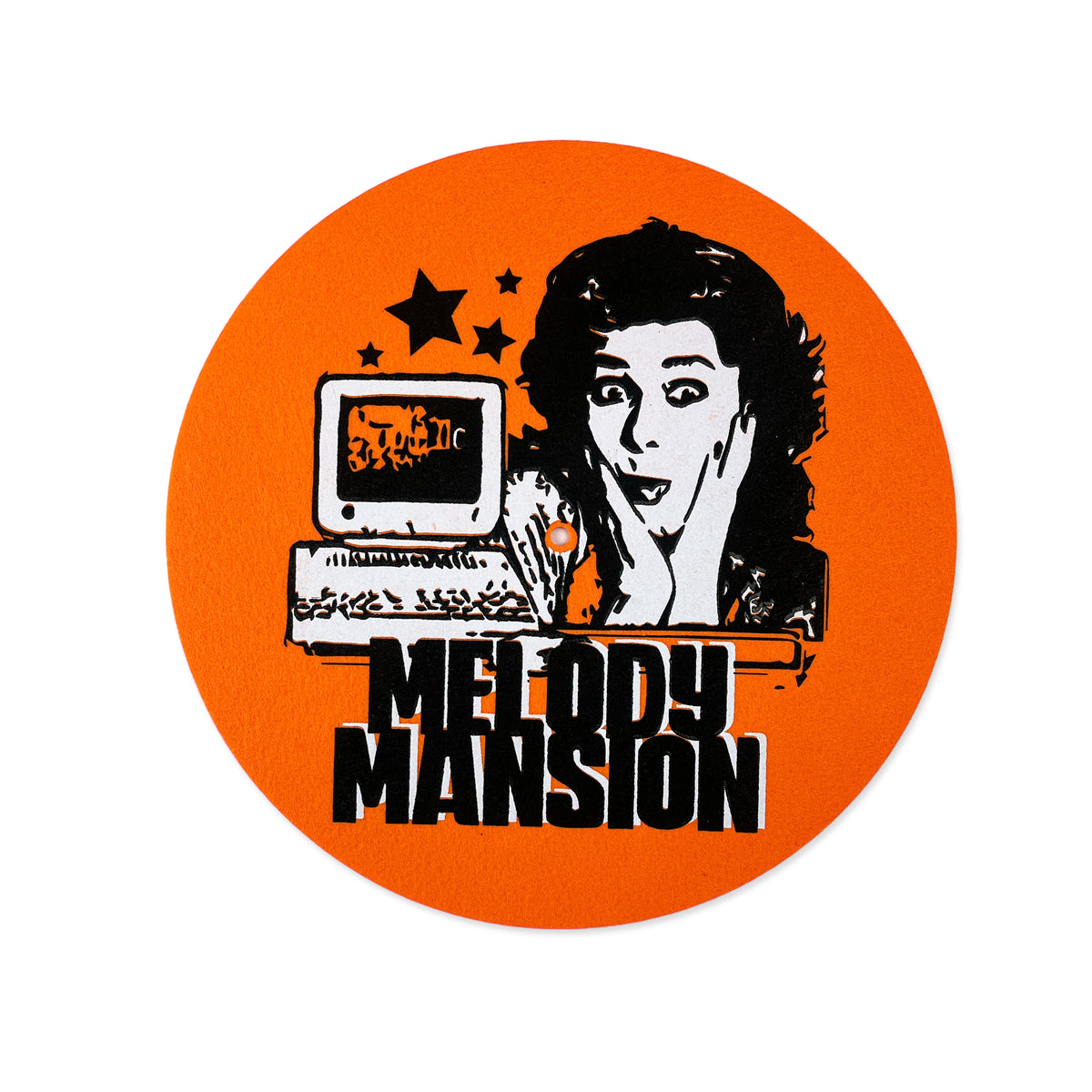 Melody Mansion slipmat (orange) – UNFOUND PROJECTS