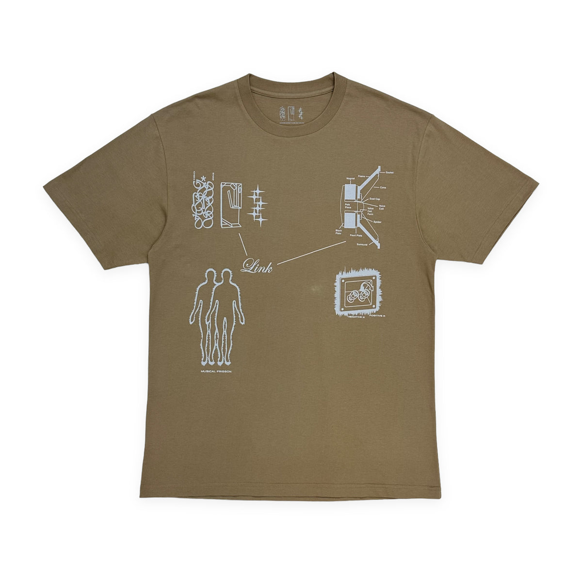 SBS x Headbanger TH Musical Frisson Tee, Brown – UNFOUND PROJECTS